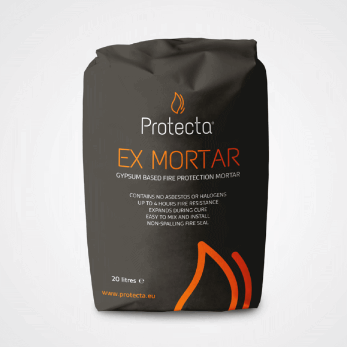 Protecta EX Mortar - 10Kg And 20 KG Bags | Fire Rated Mortar