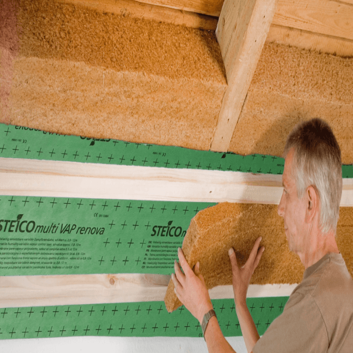 Steico Flex 036 Wood Fibre Insulation Batts - 575mm and 375mm Wide