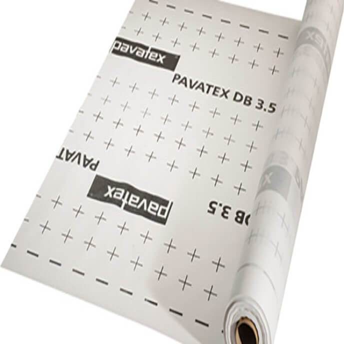 Pavatex DB 3.5 Airtight Membrane for Internal Use | Soprema