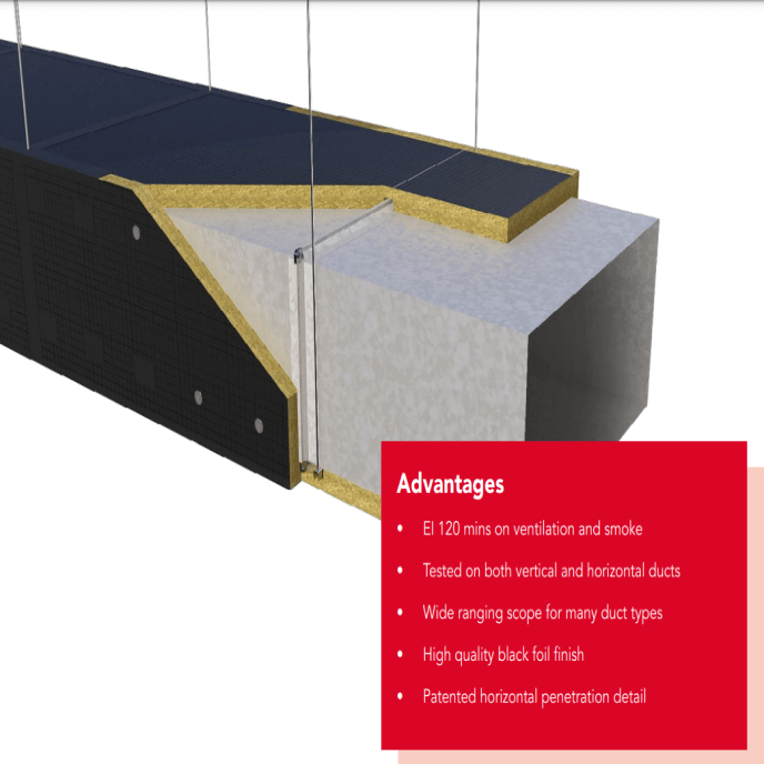 FirePro Duct Rock | Fire-Protection Range By Rockwool
