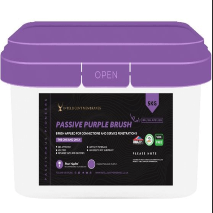Passive Purple Airtight Vapour Control Layer - Brush