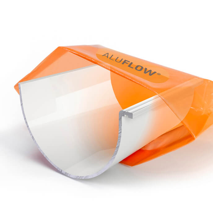 Aluflow Aluminium - Gutter Union - Deep Flow | Buy Insulation Online